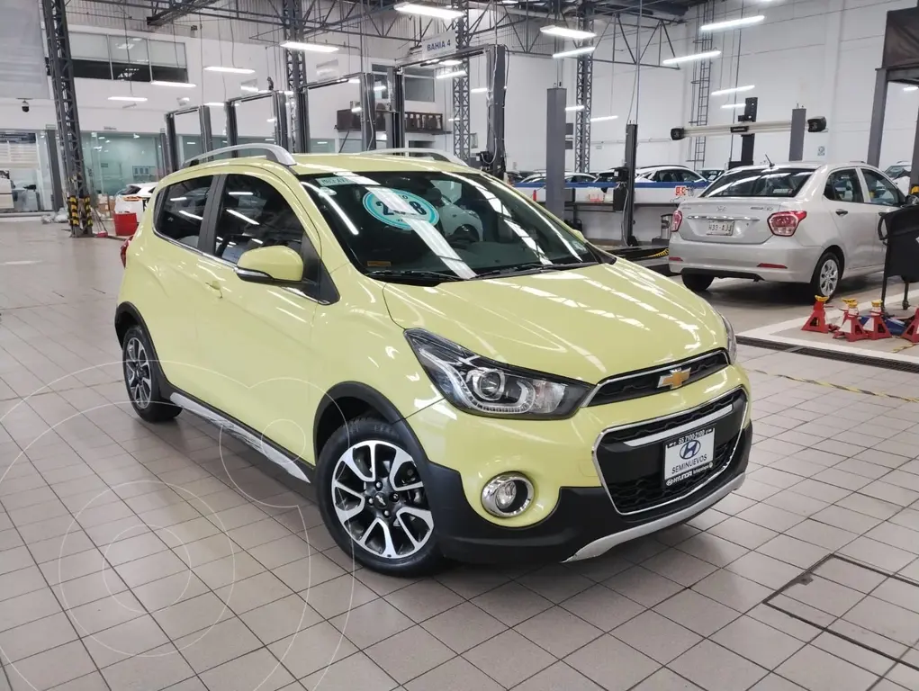 Chevrolet Spark Active usado (2018) color Amarillo precio $195,000