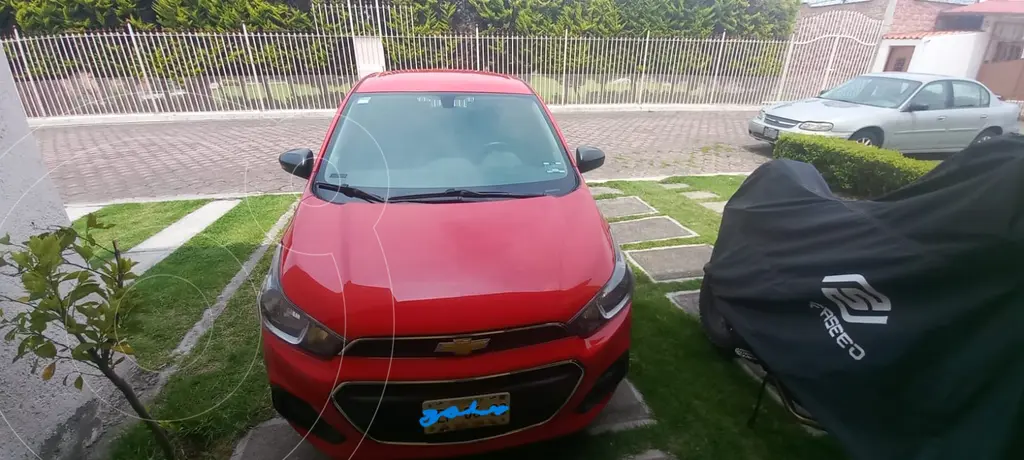 Chevrolet Spark LT usado (2018) color Rojo Flama precio $138,000