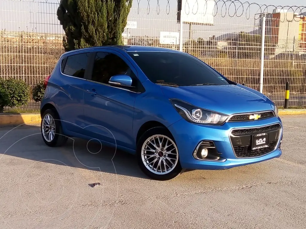 Chevrolet Spark LTZ usado (2018) color Azul Acero precio $209,800
