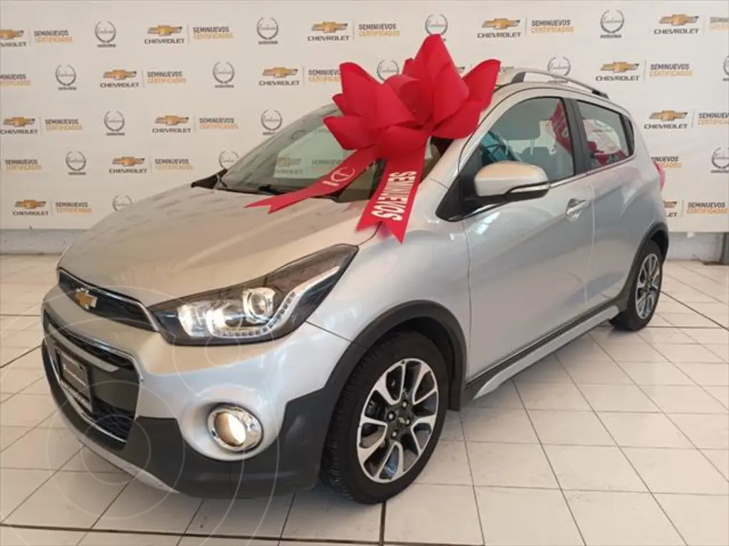 Chevrolet Spark Active usado (2020) color plateado precio $238,500