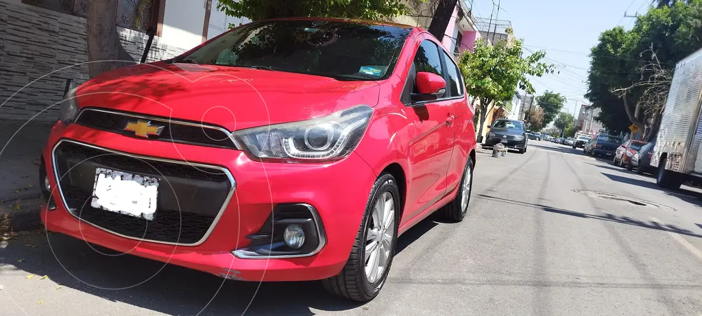 Chevrolet Spark LTZ usado (2018) color Rojo Flama precio $170,000