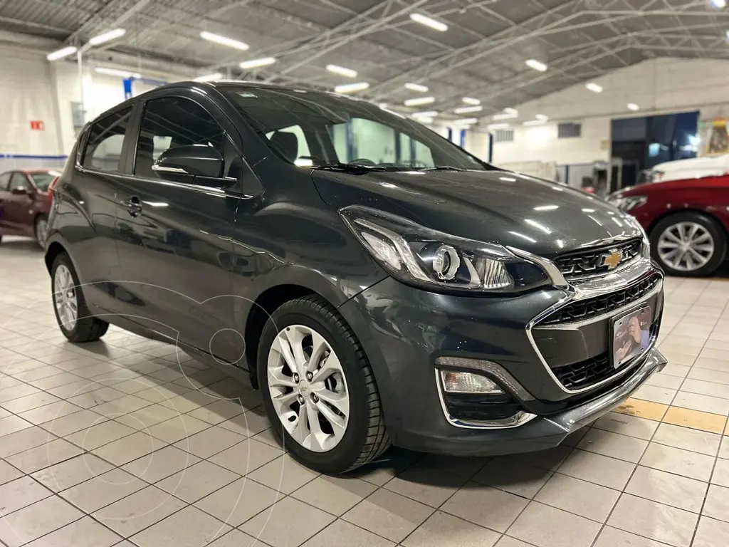 Chevrolet Spark Premier usado (2020) color Gris Oscuro precio $215,000