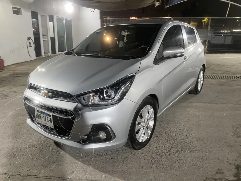 Chevrolet Spark LTZ usado (2017) color Plata precio $155,000