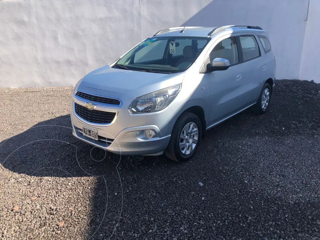 Chevrolet Spin SPIN 1.8 LTZ 5 AS usado (2012) color Gris precio $5.850.000