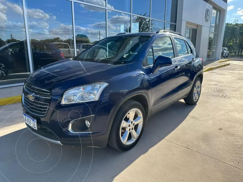 Chevrolet Tracker TRACKER 1.8 LTZ+ 4X4 AUT usado (2017) color blue ...