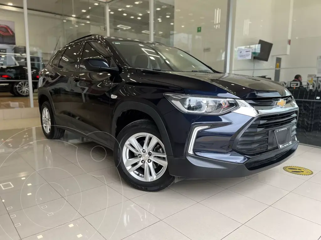 Chevrolet Tracker LS Aut usado (2021) color Azul Lunar precio $357,000