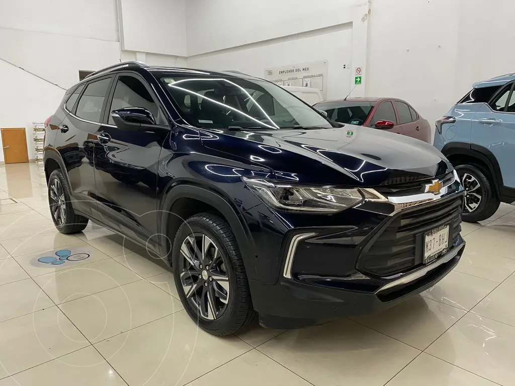 Chevrolet Tracker Premier Aut usado (2021) color Azul Acero precio $399,000