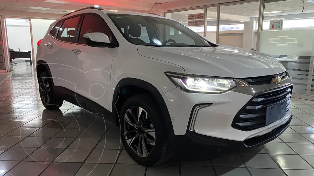 Chevrolet Tracker Premier Aut usado (2021) color Blanco precio $369,000