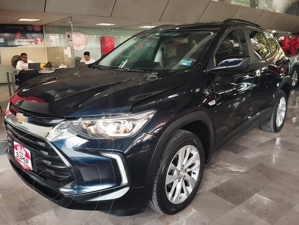 Chevrolet Tracker LT Aut usado (2022) color Azul Oscuro precio $389,000