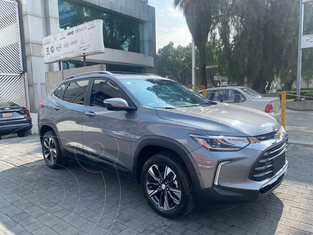 Chevrolet Tracker Premier Aut usado (2021) color Gris precio $380,000