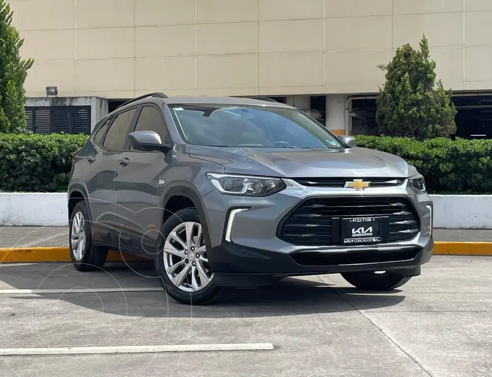 Chevrolet Tracker LT Aut usado (2022) color Gris precio $349,800