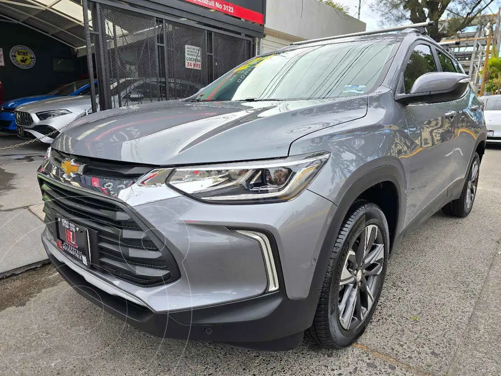 Chevrolet Tracker Premier Aut usado (2021) color Gris precio $319,900