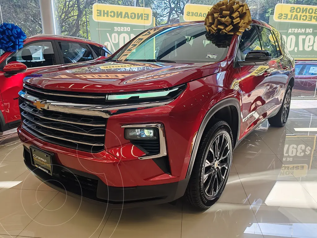 Chevrolet Traverse LT 7 Pasajeros nuevo color Rojo precio $1,047,000