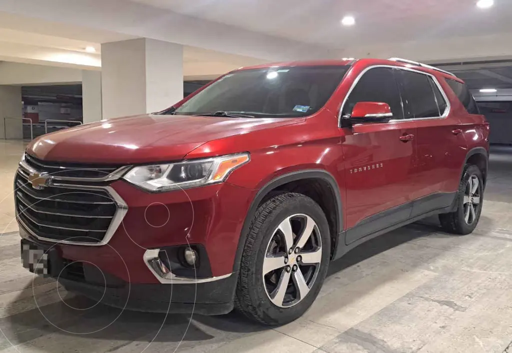 Chevrolet Traverse LT 7 Pasajeros usado (2019) color Rojo precio $479,900
