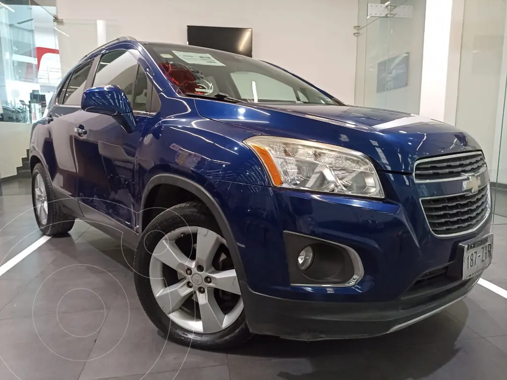 Chevrolet Trax LTZ usado (2014) color Azul precio $215,555