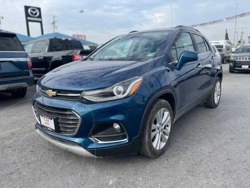 Chevrolet Trax PREMIER AUTOMATICA usado (2020) color AZUL PACIFICO ...