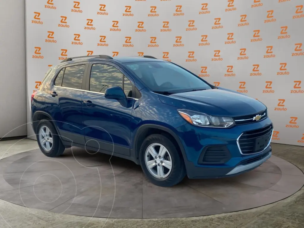 Chevrolet Trax LT Aut usado (2020) color AZUL PACIFICO precio $299,000