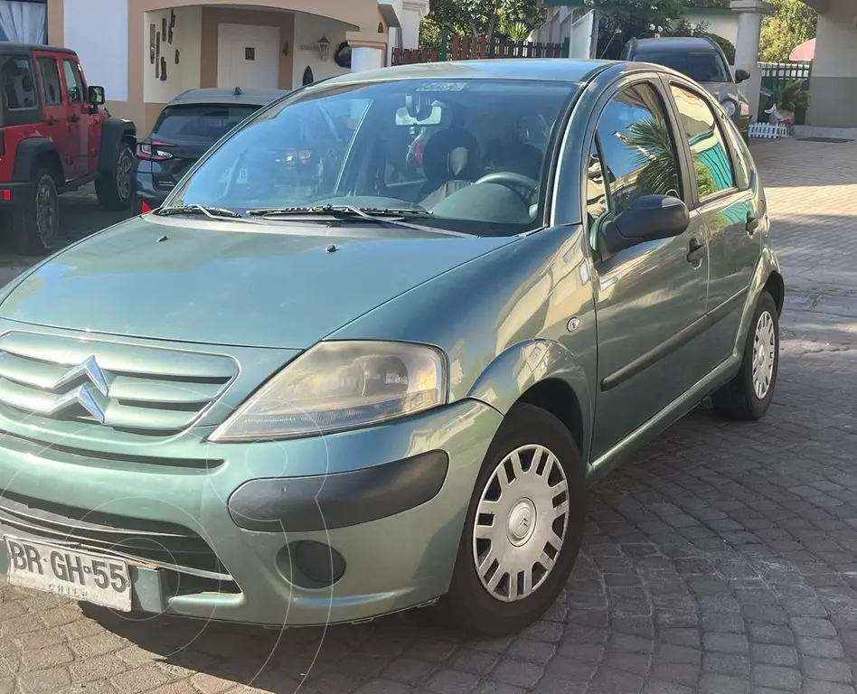 Citroen C3 1.4i HDi usado (2008) color Verde precio $2.990.000