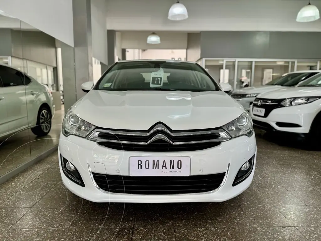 Citroen C4 Lounge 1.6 Shine THP Aut usado (2017) color Blanco Banquise ...
