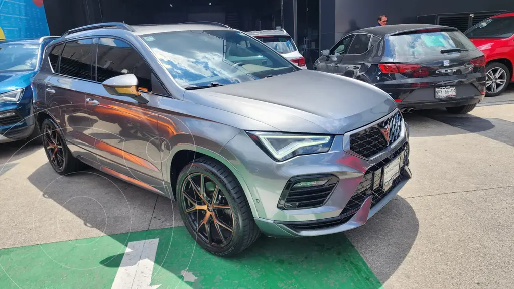 CUPRA Ateca 2.0L TSI DSG Tapiceria piel color usado (2022) color Gris ...