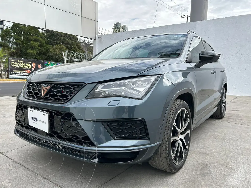 CUPRA Ateca 2.0L TSI DSG Tapiceria piel color usado (2022) color Gris ...