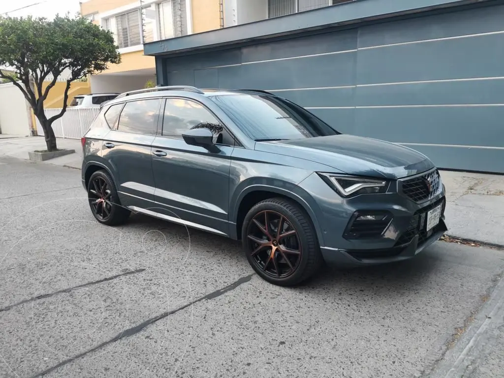 CUPRA Ateca 2.0L TSI DSG Tapiceria piel color usado (2021) color Gris ...