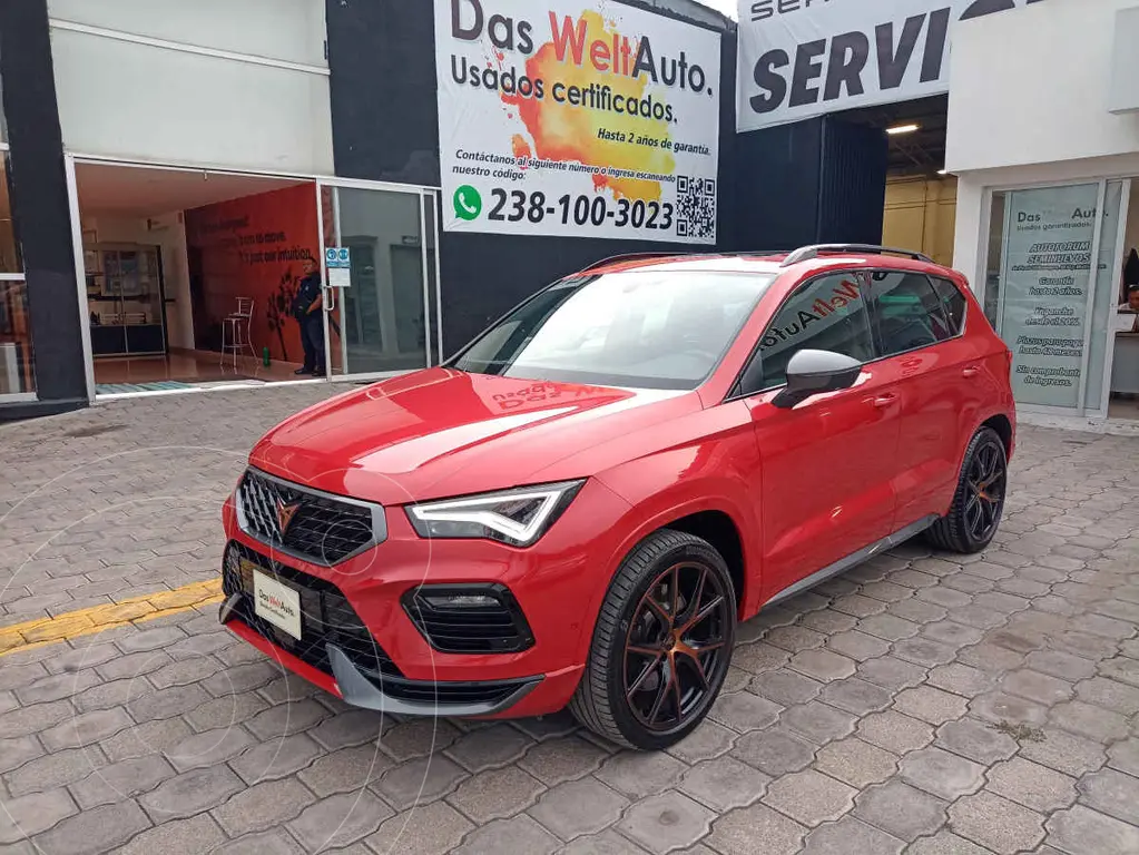 CUPRA Ateca 2.0L TSI DSG Tapiceria piel color usado (2022) color Rojo ...