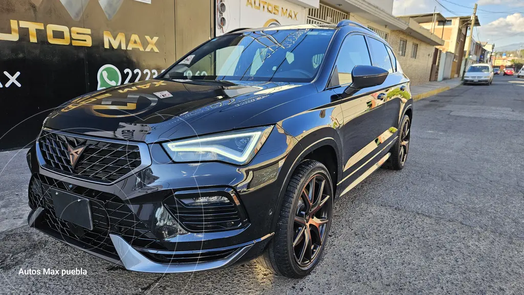 CUPRA Ateca 2.0L TSI DSG Tapiceria piel color usado (2023) color Negro ...