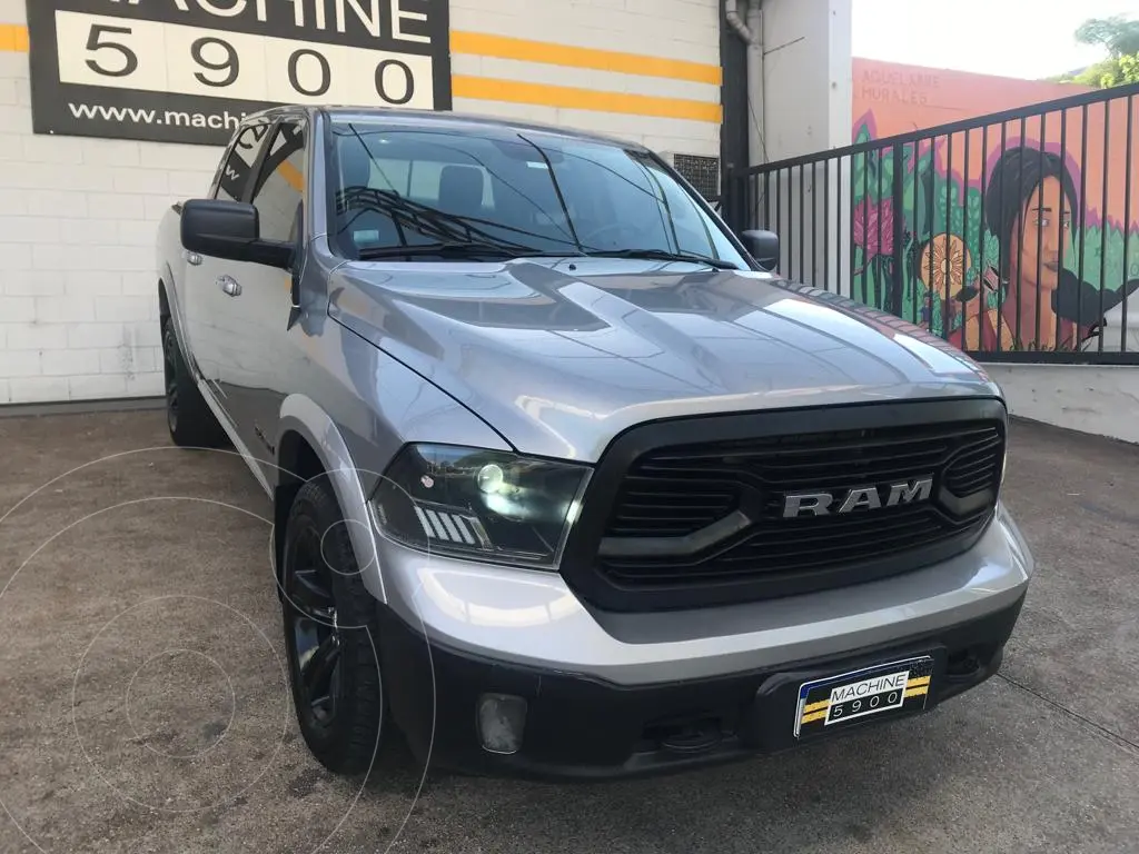 Dodge Ram RAM 1500 5.7 D/CAB 4X4 LARAMIE usado (2021) color Gris precio ...