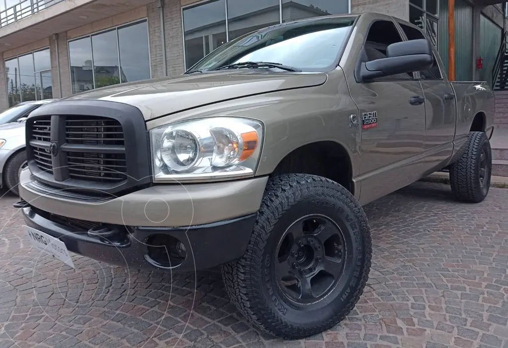 Dodge Ram RAM 2500 TDI D/CAB 4X4 usado (2008) color Gris Oscuro precio ...