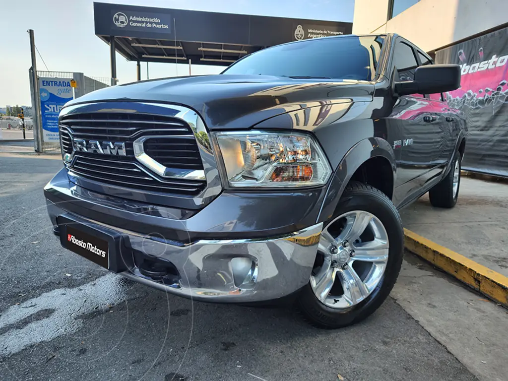 Dodge Ram RAM 1500 5.7 D/CAB 4X4 LARAMIE usado (2020) color Gris precio ...