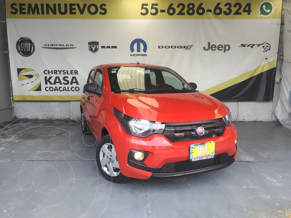 Fiat Mobi Easy usado (2018) color Rojo precio $149,700