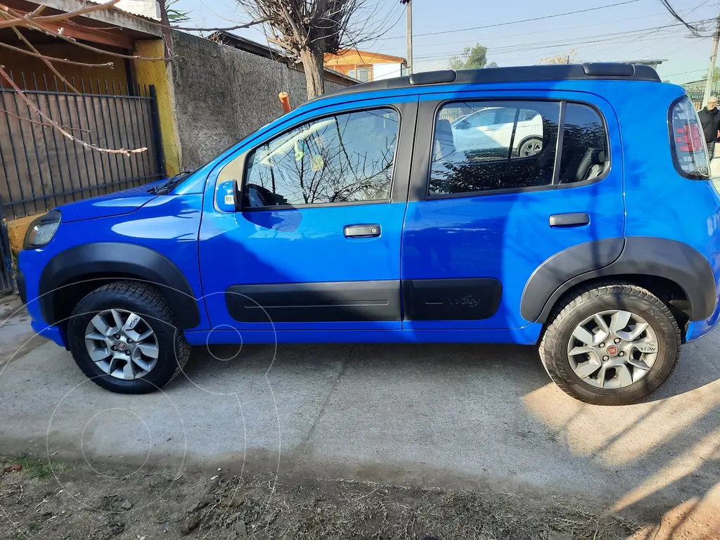 FIAT Uno 1.4L Way Style usado (2020) color Azul precio $7.700.000