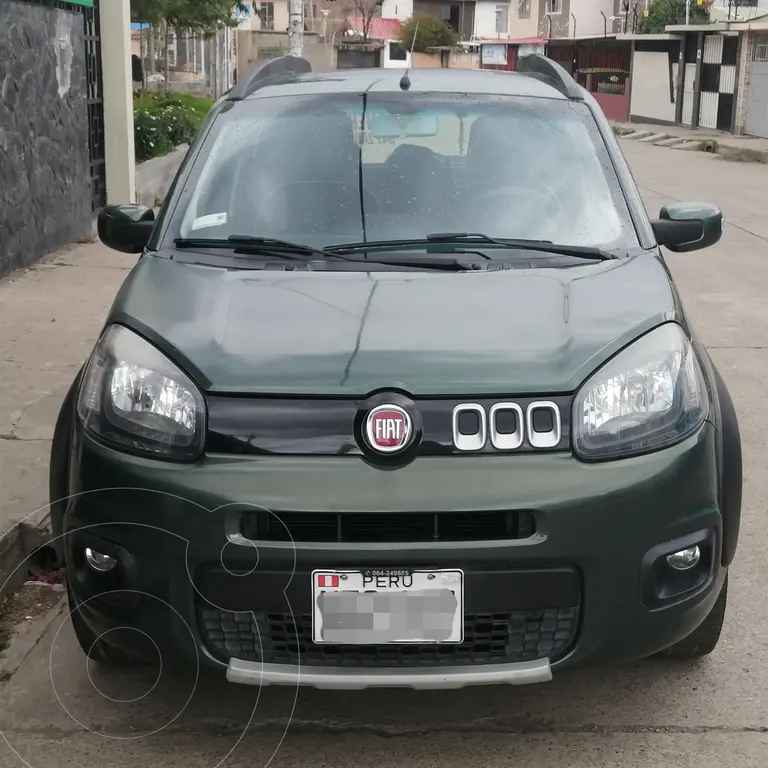 Fiat Uno 1.4 Way Style usado (2016) color Verde precio u$s9,000