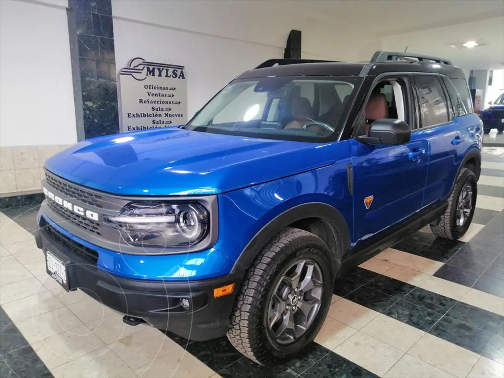 Ford Bronco Sport Badlands usado (2022) color Azul Electrico precio ...