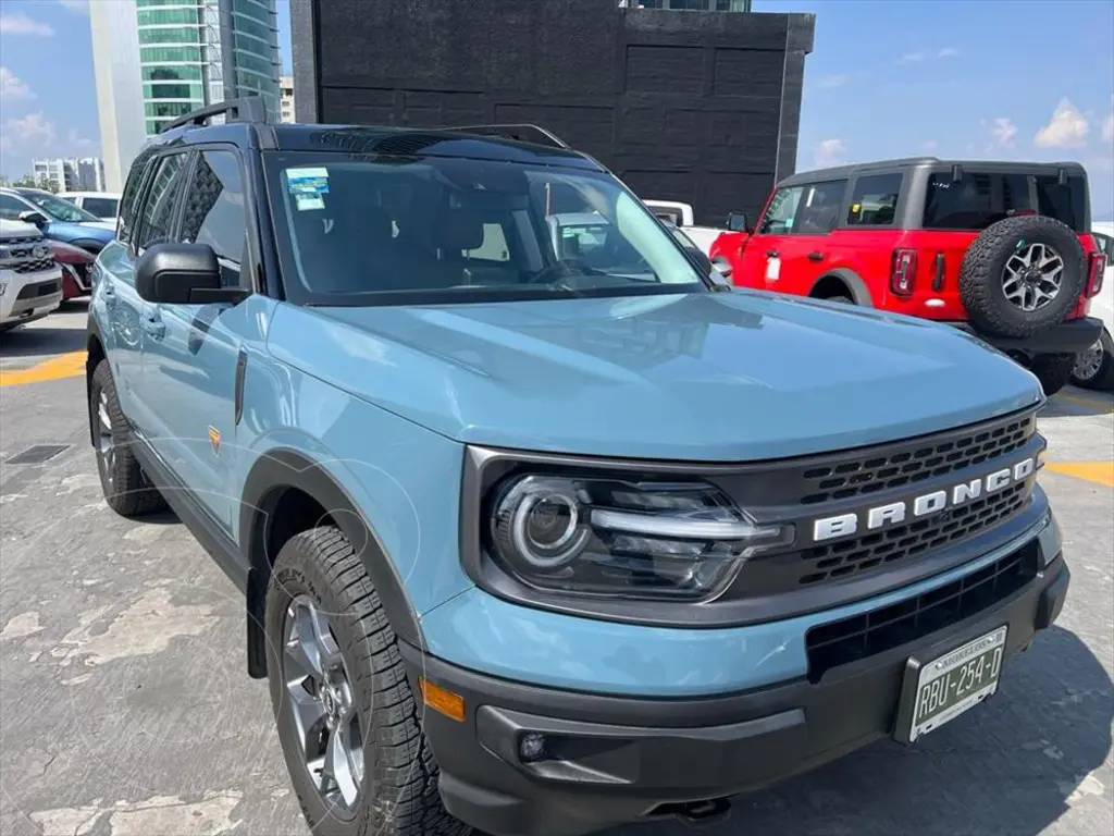 Ford Bronco Sport Badlands usado (2021) color Azul Claro precio $769,000