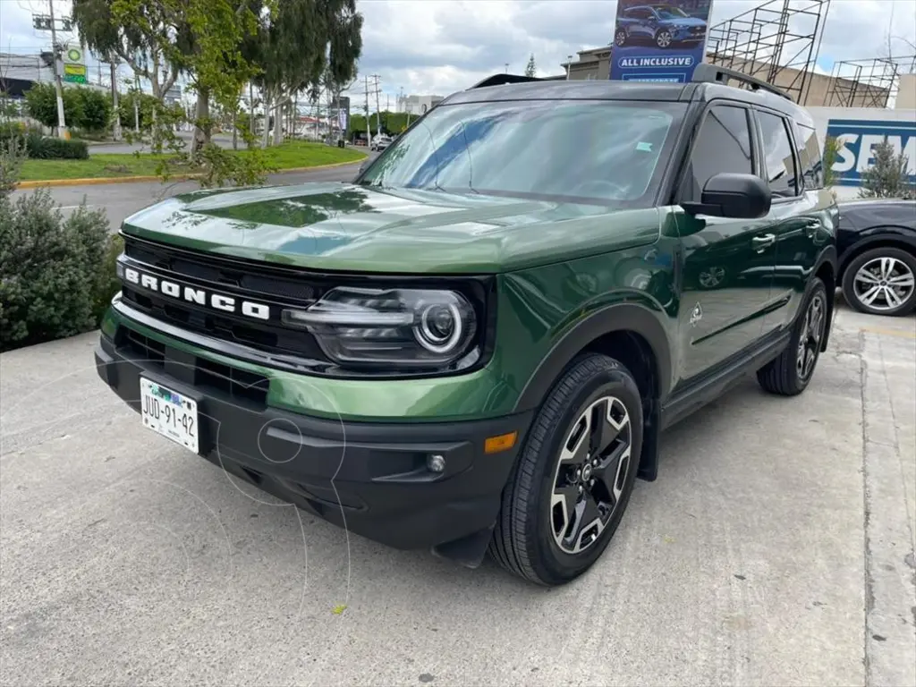Ford Bronco Sport Outer Banks usado (2023) color Verde precio $630,000