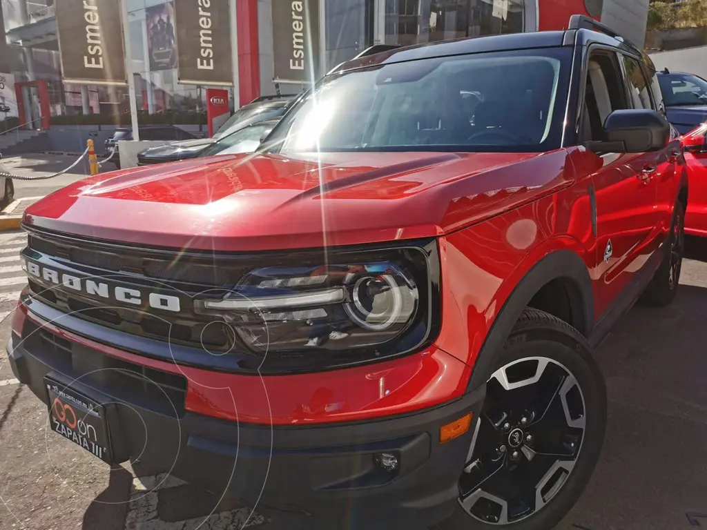 Ford Bronco Sport Outer Banks usado (2021) color Rojo precio $680,000
