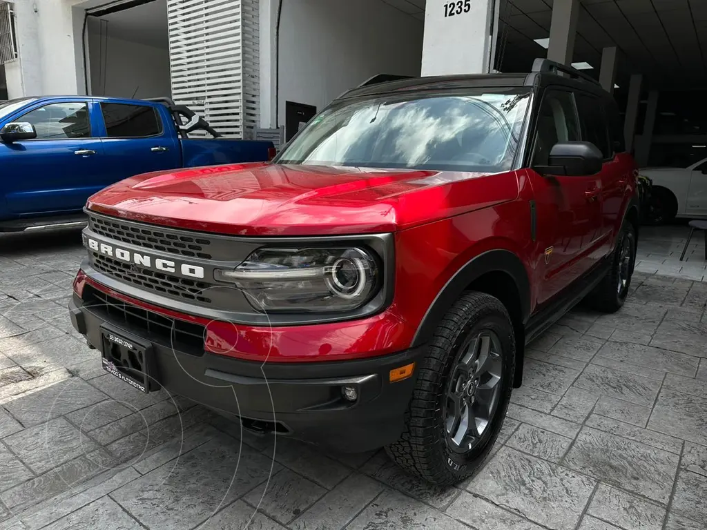 Ford Bronco Sport Badlands usado (2021) color Rojo precio $714,900