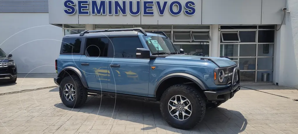 Ford Bronco Badlands 4 Puertas usado (2022) color Azul precio $1,240,000