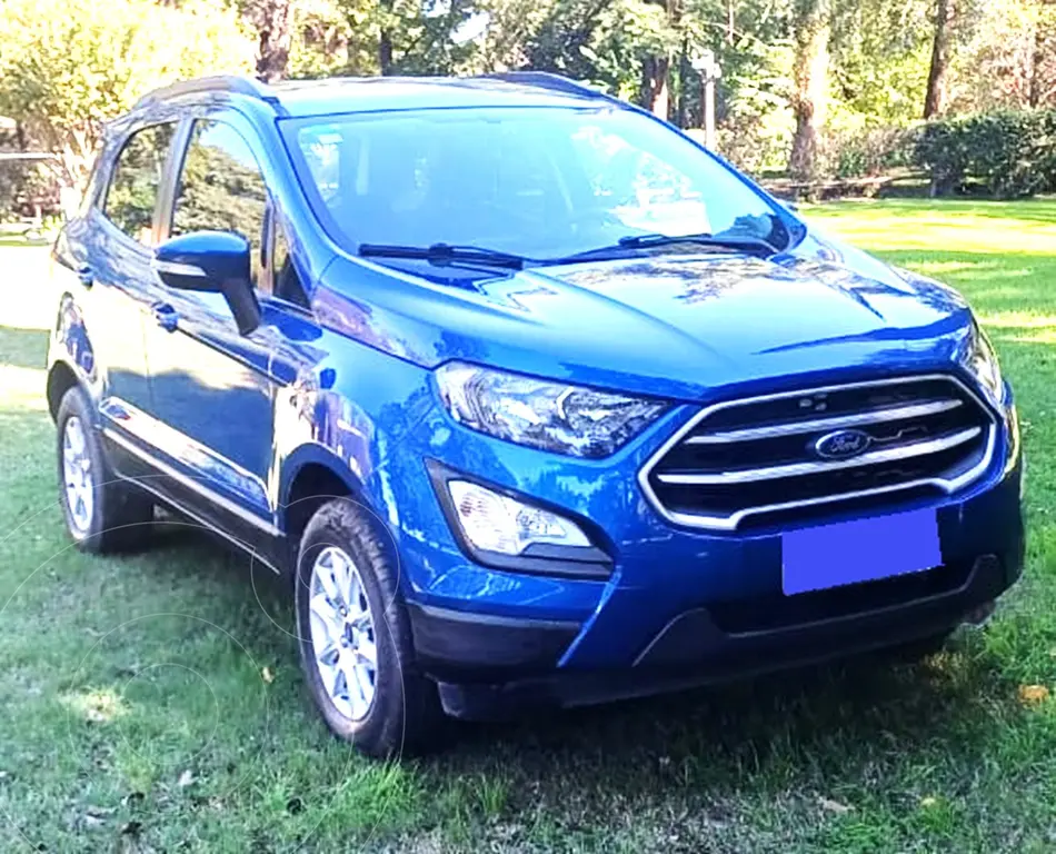Ford EcoSport SE 1.5L usado (2019) color Celeste precio $19.500.000