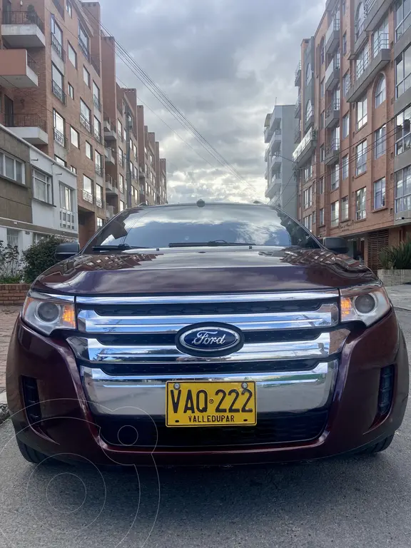Ford Edge SE 3.5L Aut usado (2012) color Rojo Burdeos precio $50.000.000