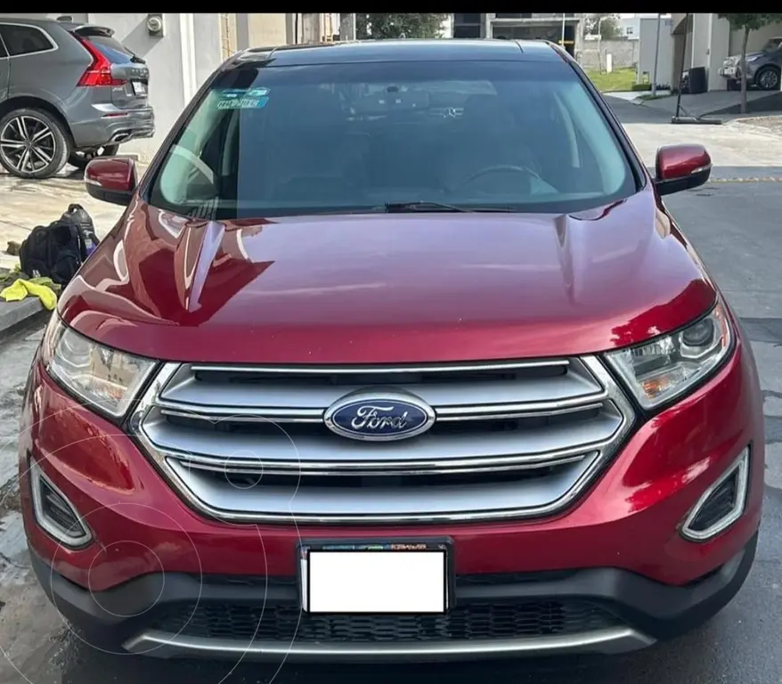 Ford Edge SEL PLUS usado (2017) color Rojo precio $280,000