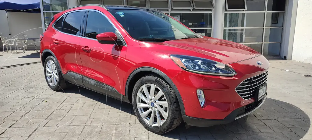 Ford Escape Hibrida Titanium usado (2020) color Rojo Cerezo precio $570,000