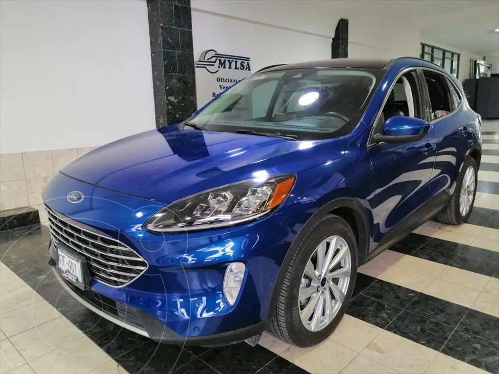Ford Escape Hibrida TITANIUM HEV usado (2022) color Azul Elctrico ...