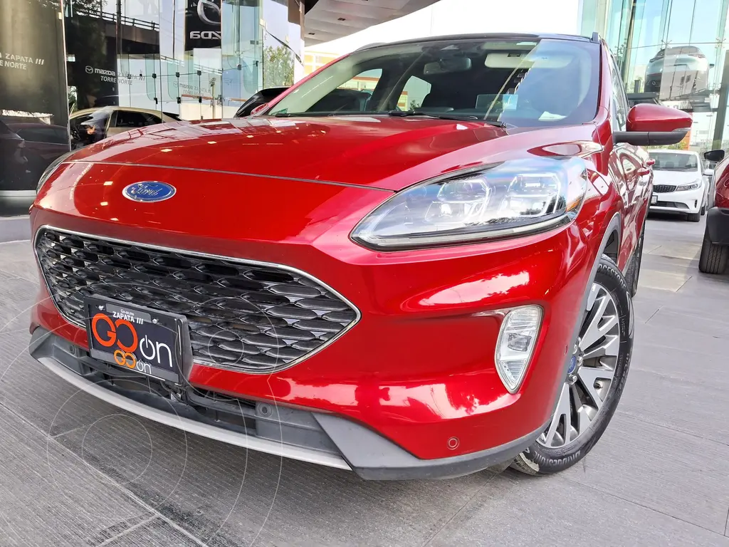 Ford Escape Titanium EcoBoost usado (2020) color Rojo precio $490,000