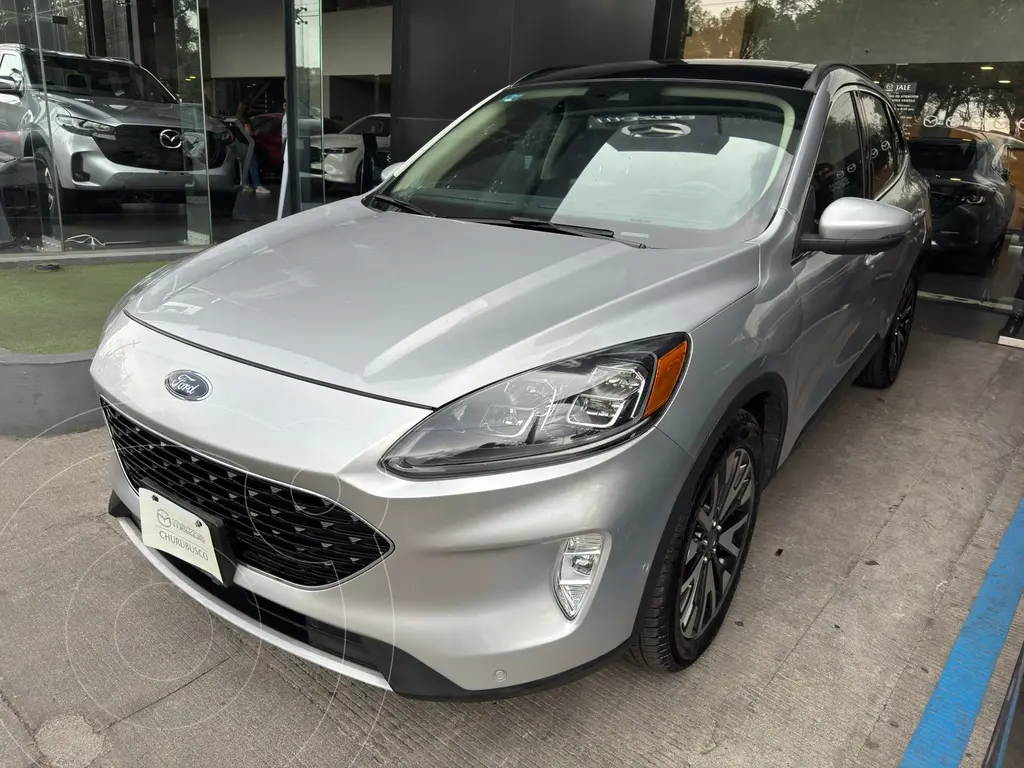 Ford Escape Titanium EcoBoost usado (2020) color Plata Estelar precio ...