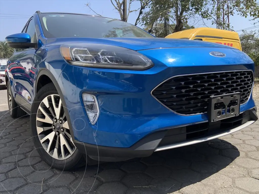 Ford Escape TITANIUM ECOBOOST 2.0L usado (2020) color Azul Electrico ...