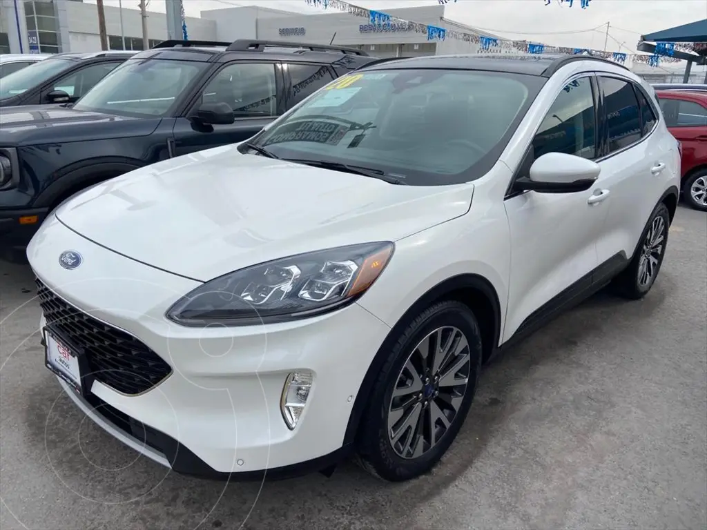 Ford Escape TITANIUM ECOBOOST 2.0L usado (2020) color Blanco precio ...