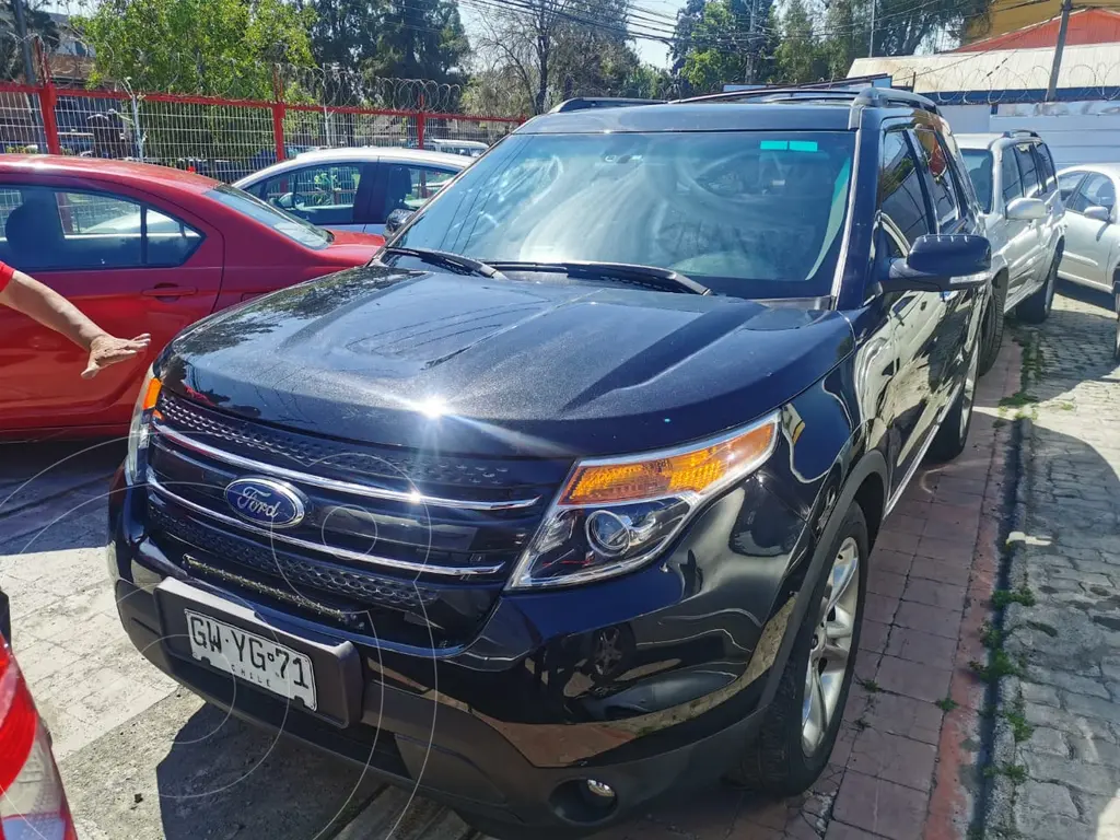 Ford Explorer 2.0L Ecoboost 4x2 usado (2015) color Negro precio $17.450.000
